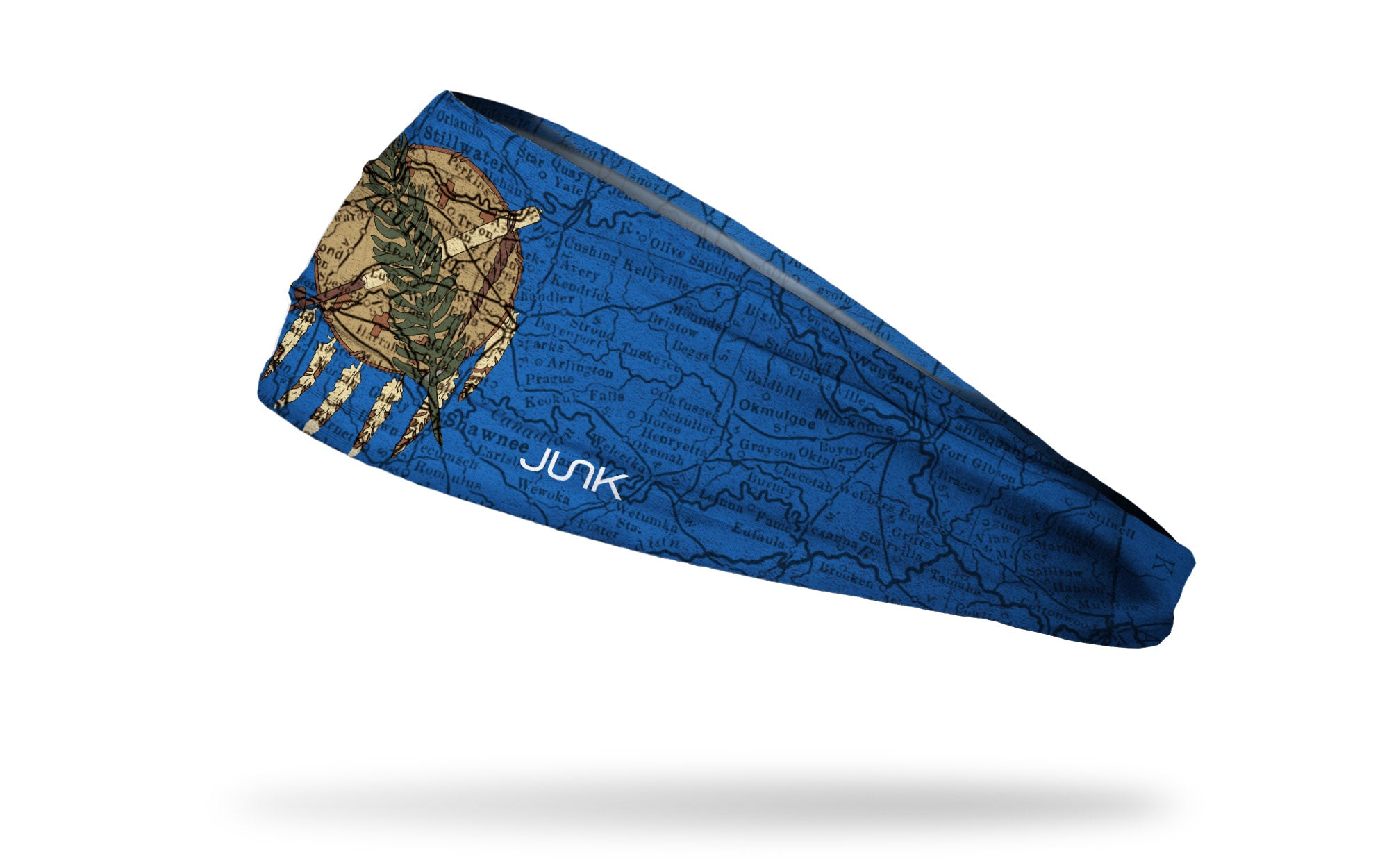 Oklahoma State Flag Map Headband