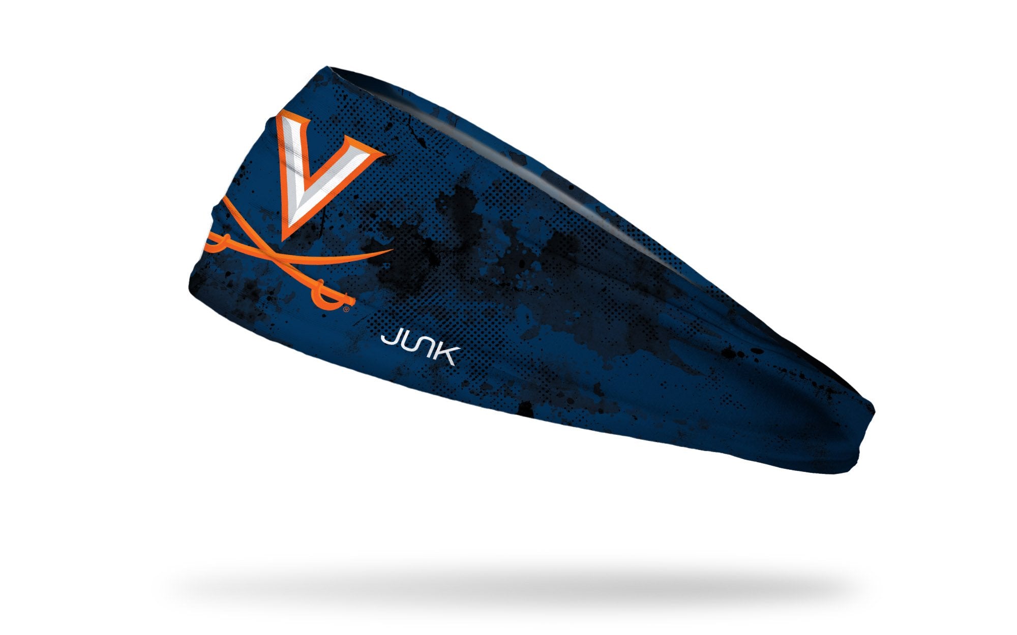 University of Virginia: Grunge Navy Big Bang Lite Headband