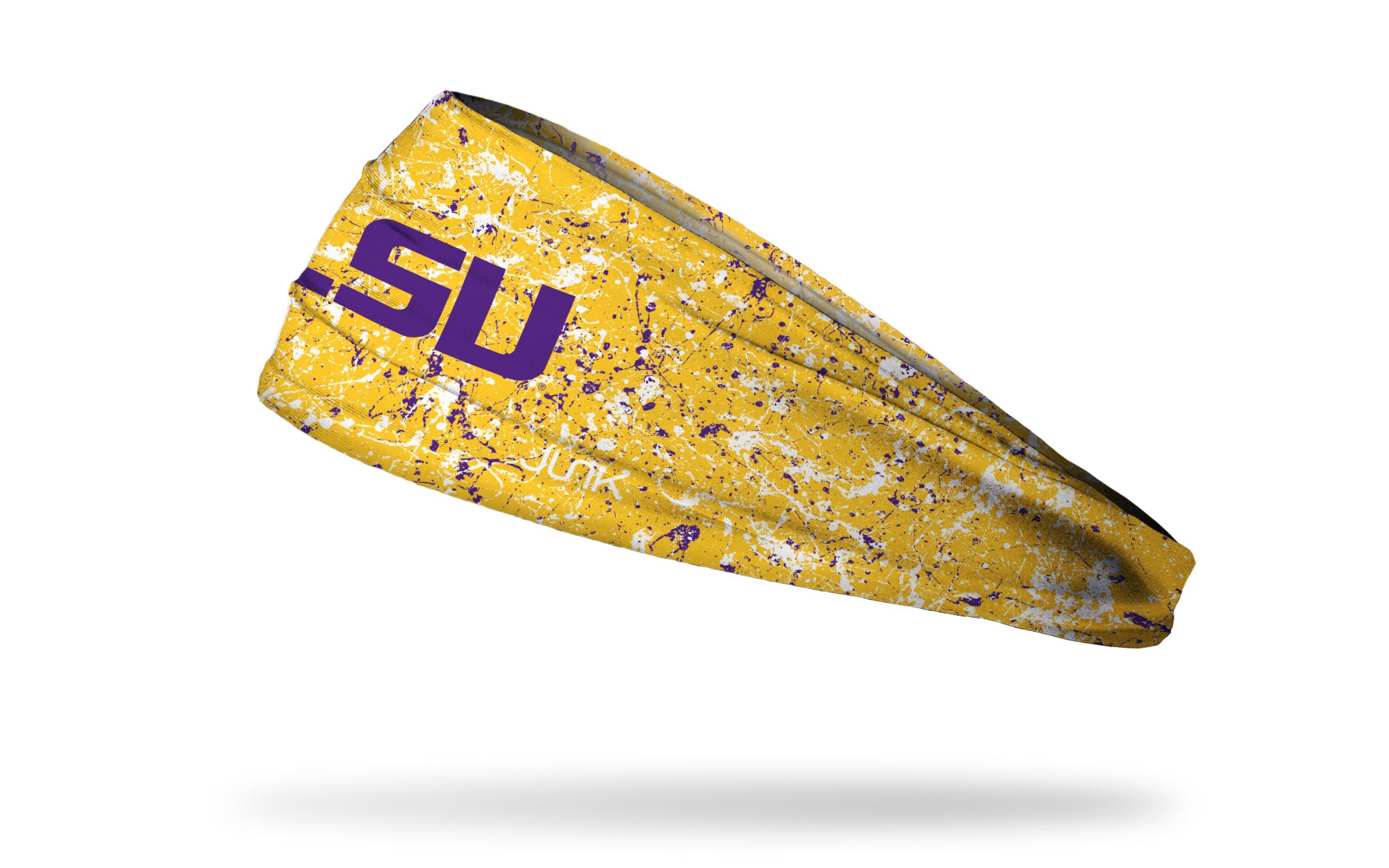 Louisiana State University: Splatter Gold Big Bang Lite Headband