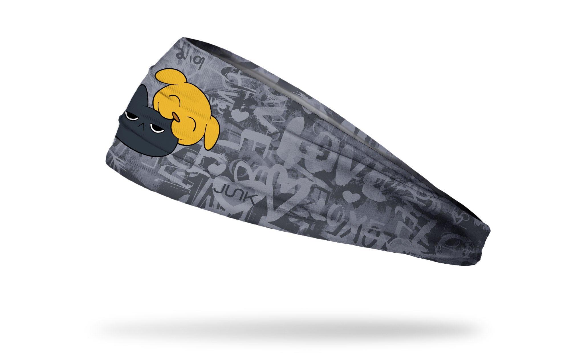 Perfect Match (Black Cat/Golden Retriever) Big Bang Lite Headband