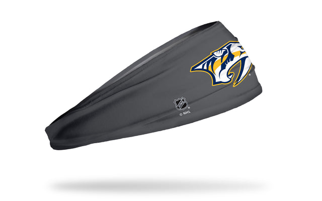 Nashville Predators: Logo Gray Big Bang Lite Headband